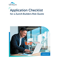 Zurich Builders Risk Application Checklist | US Assure